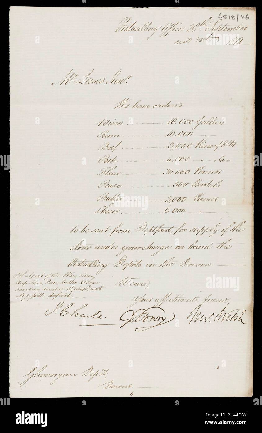 The victualling office hi-res stock photography and images - Alamy