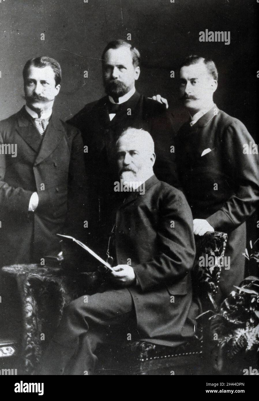 The Langerhans family: Paul Langerhans with his father, Paul senior ...