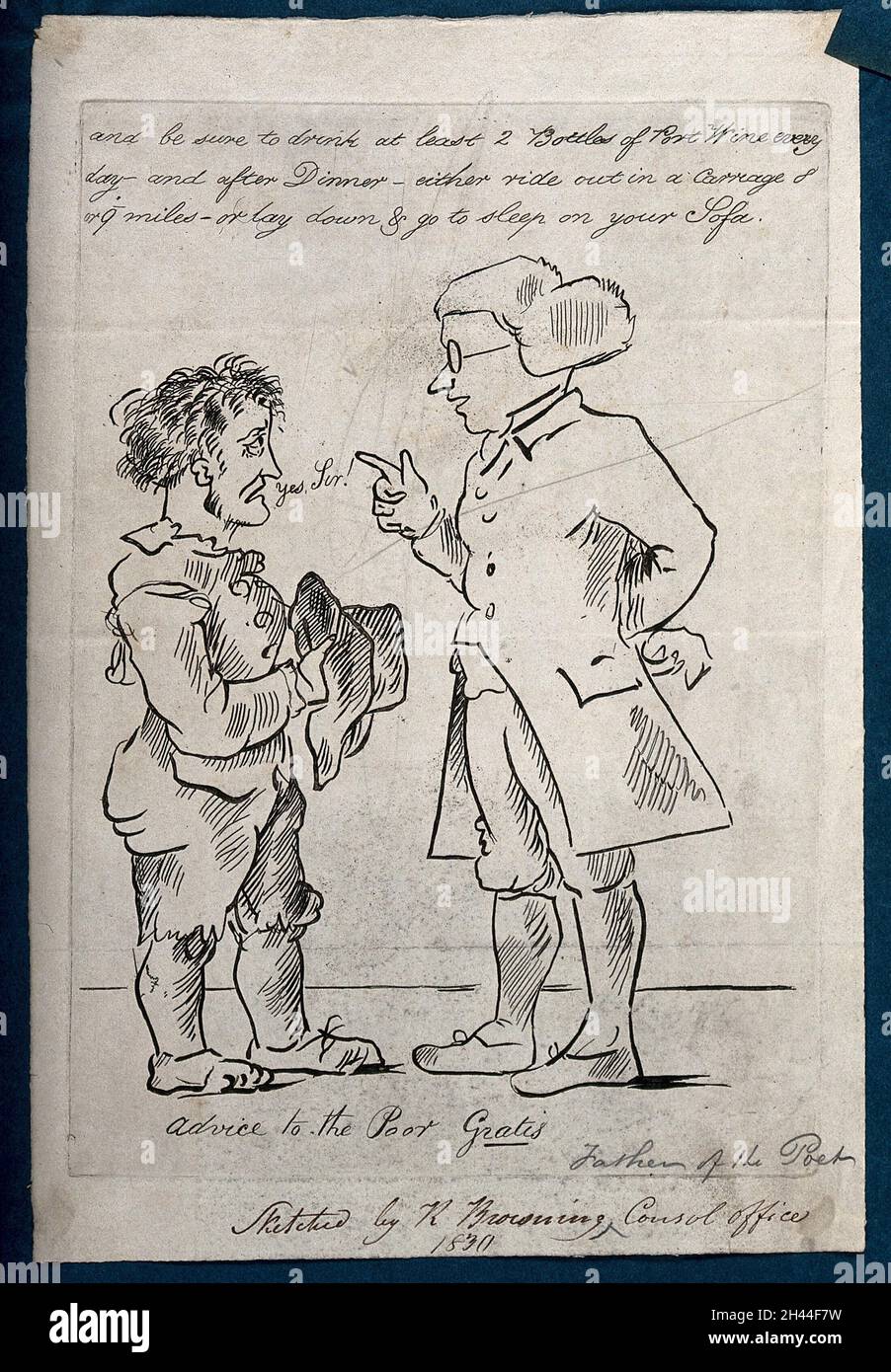 Victorian doctor poor hi-res stock photography and images - Alamy