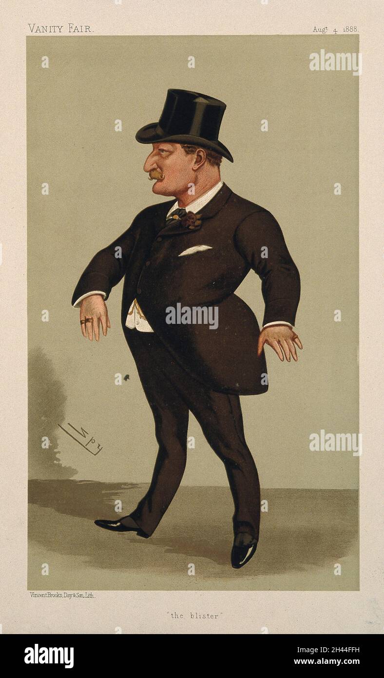 Charles Kearns Deane Tanner. Colour lithograph after Sir L. Ward [Spy ...