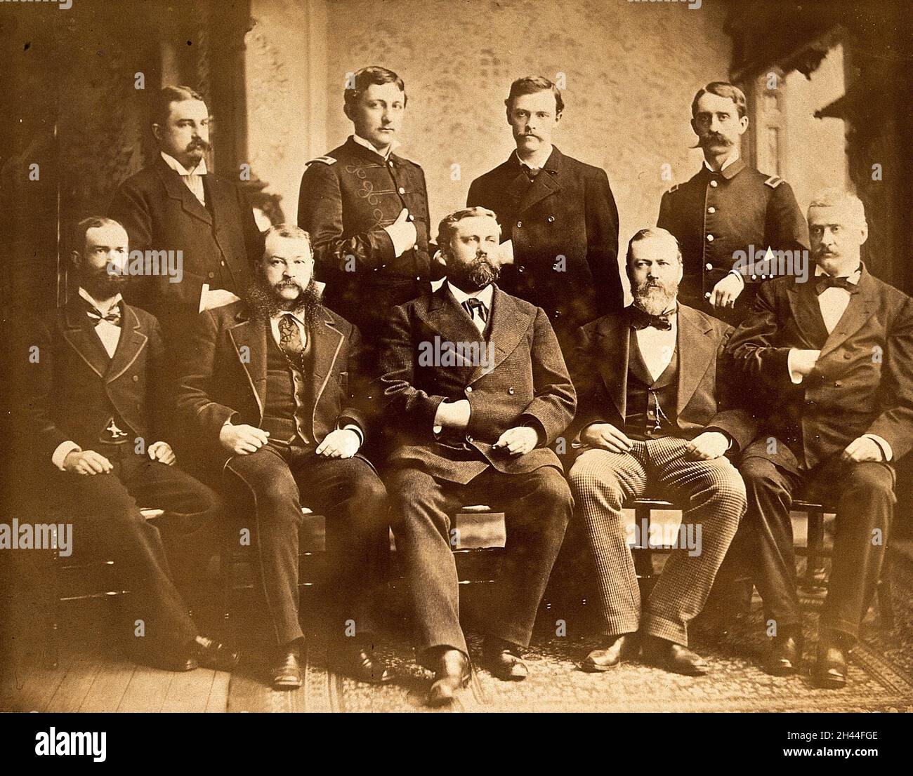 Philadelphia International Exposition, 1876: group portrait (of ...
