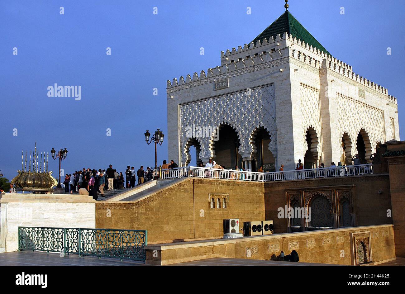 Mausoleum of Mohammed V in Rabat in Morocco Stock Photo - Alamy