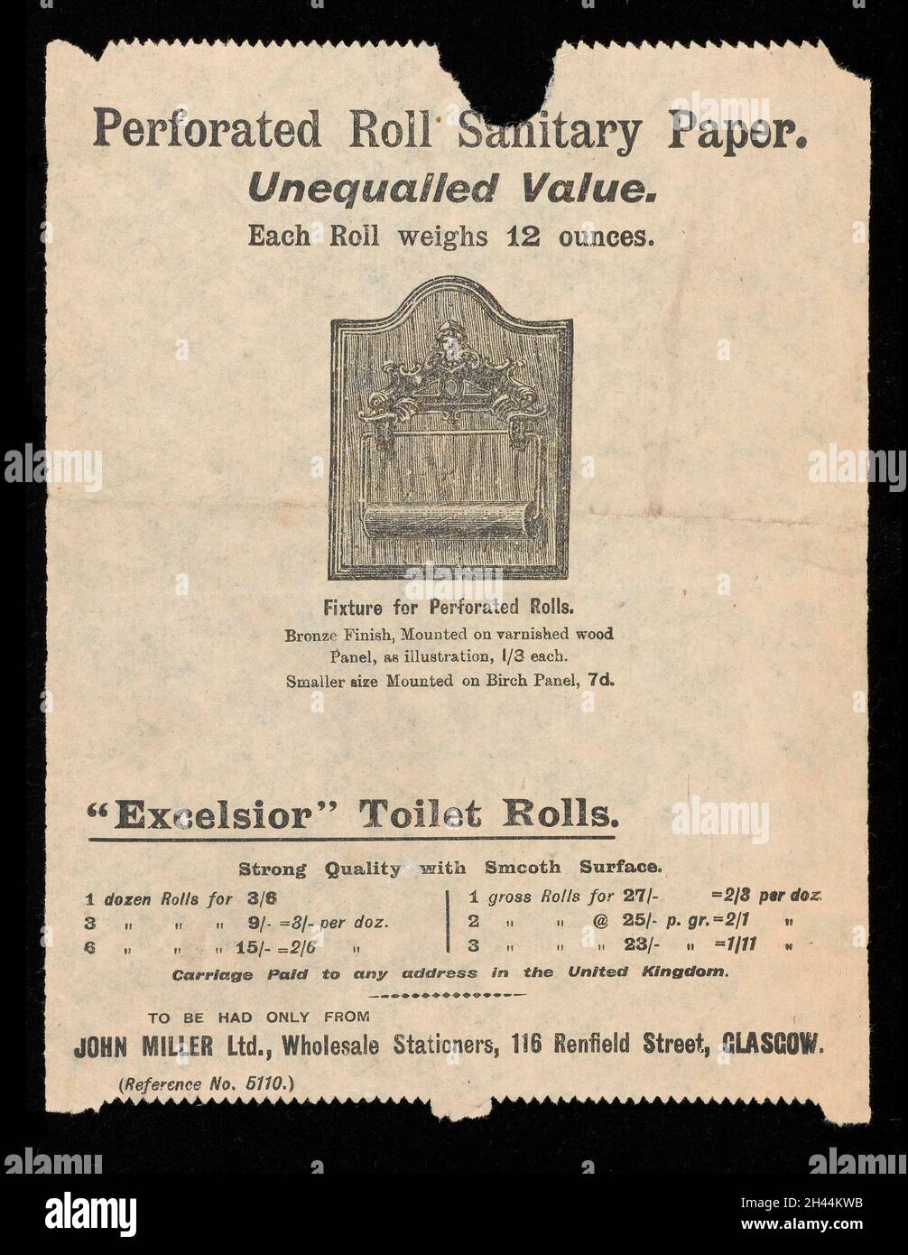 Perforated paper rolls hi-res stock photography and images - Alamy