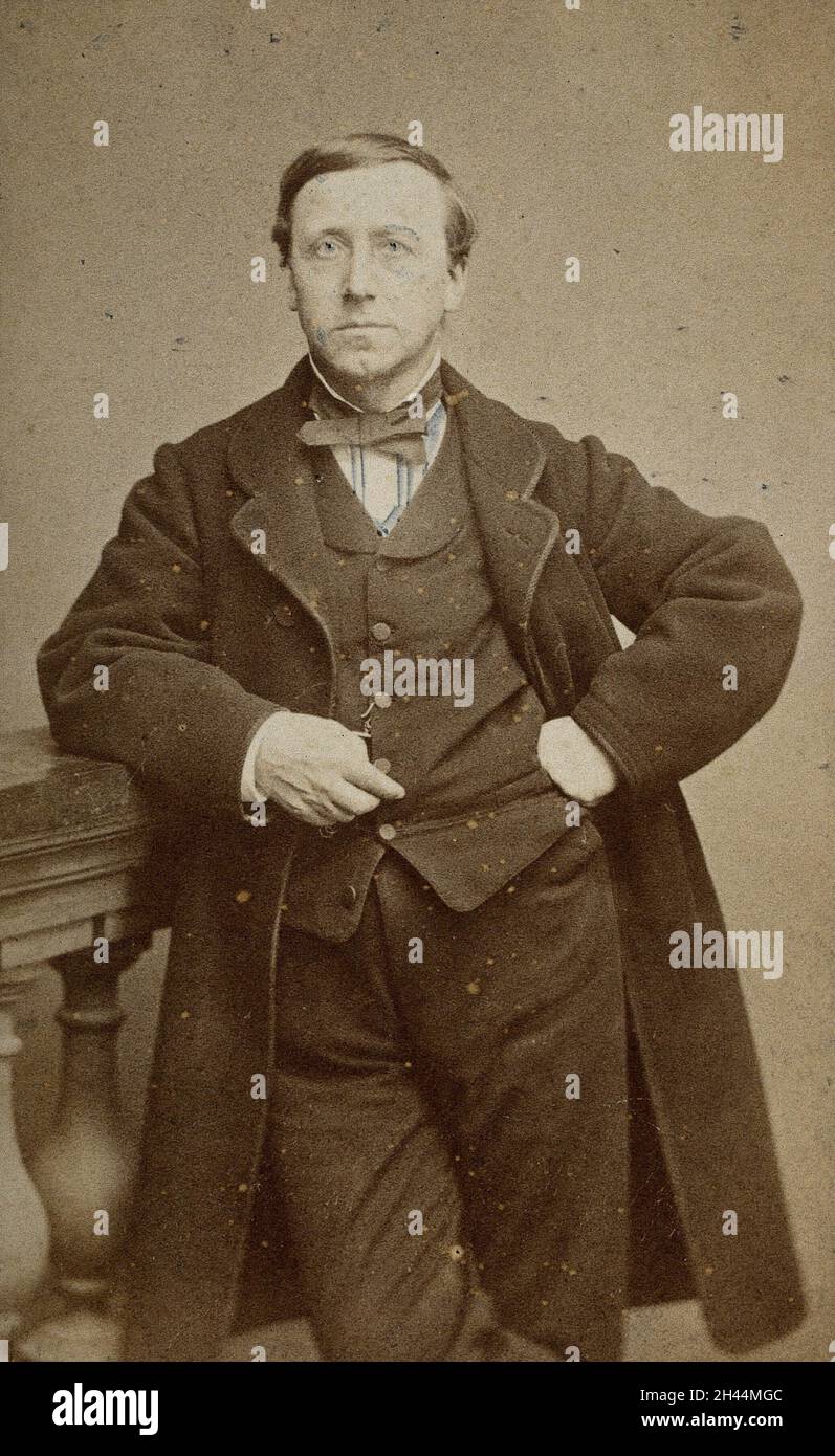 Jules-Emile Planchon. Photograph by Huguet-Moline Stock Photo - Alamy