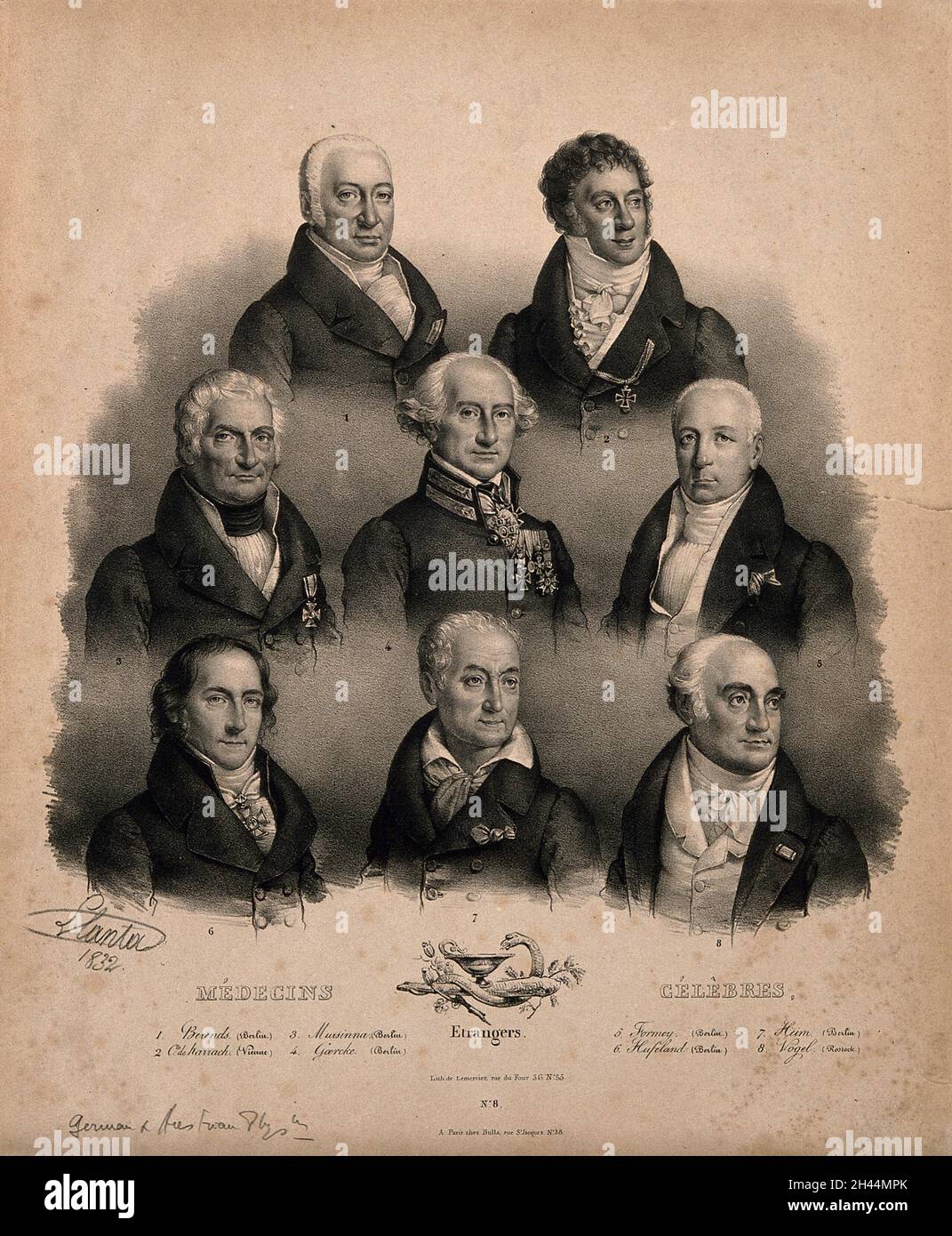 Famous doctors of the 19th century hi-res stock photography and images ...
