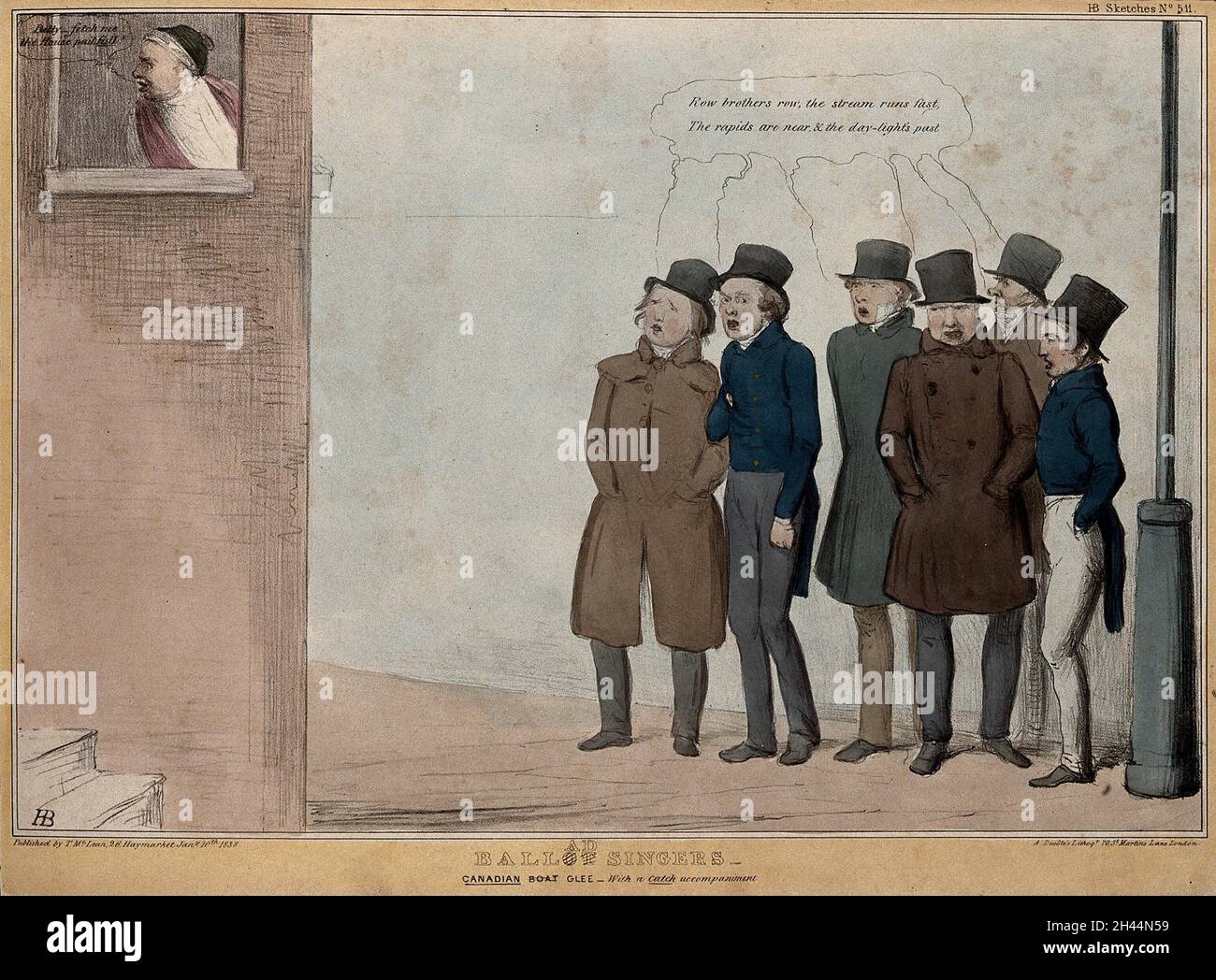 Liberal and radical politician as ballad singers (Thomas Wakley ...