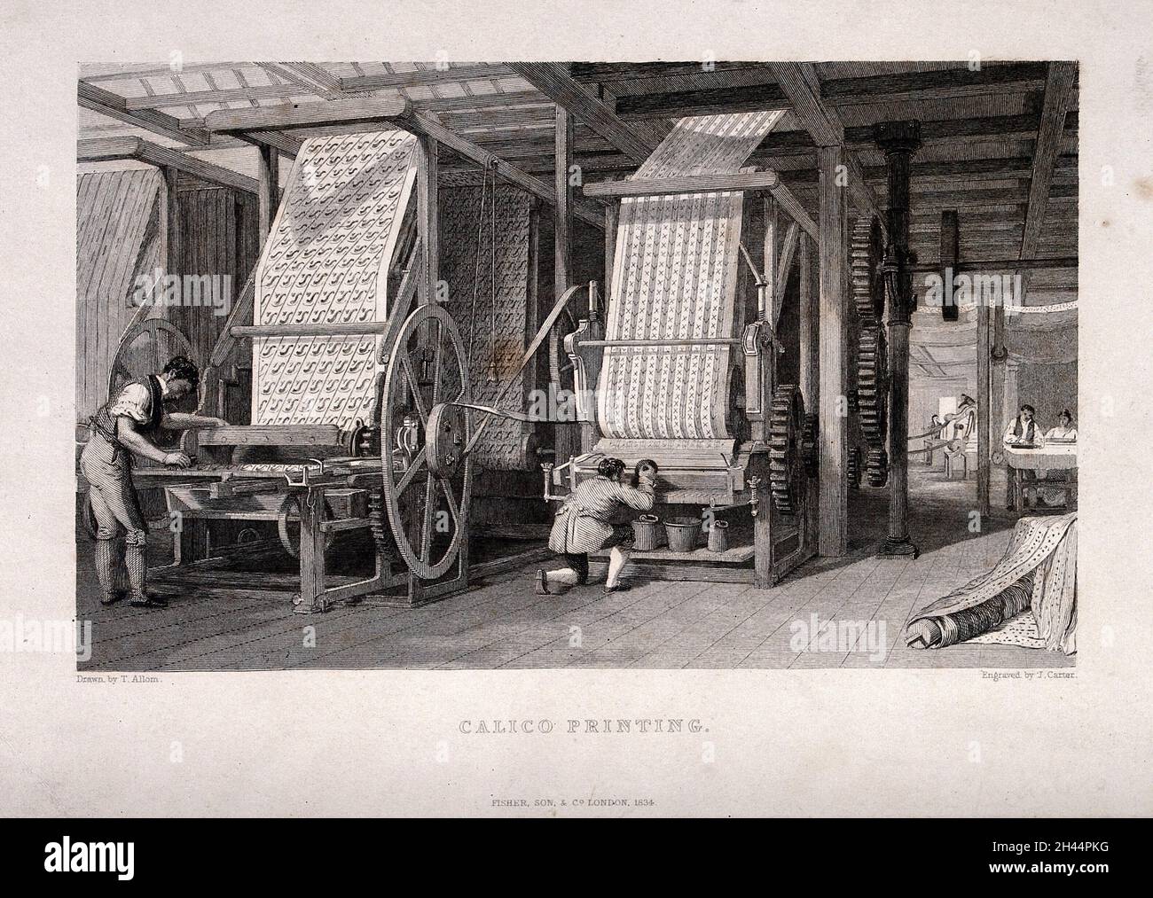 Calico printing hi-res stock photography and images - Alamy