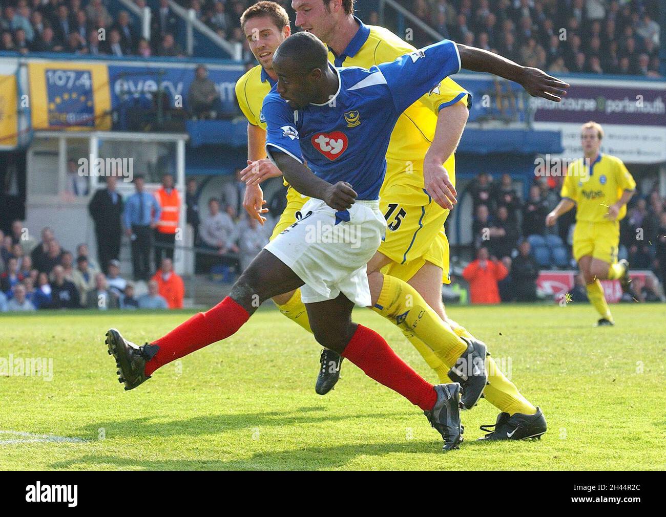 PORTSMOUTH V BIRMINGHAM LOMANA LUA LUA DRILLS IN PORTSMOUTH'S SECOND ...