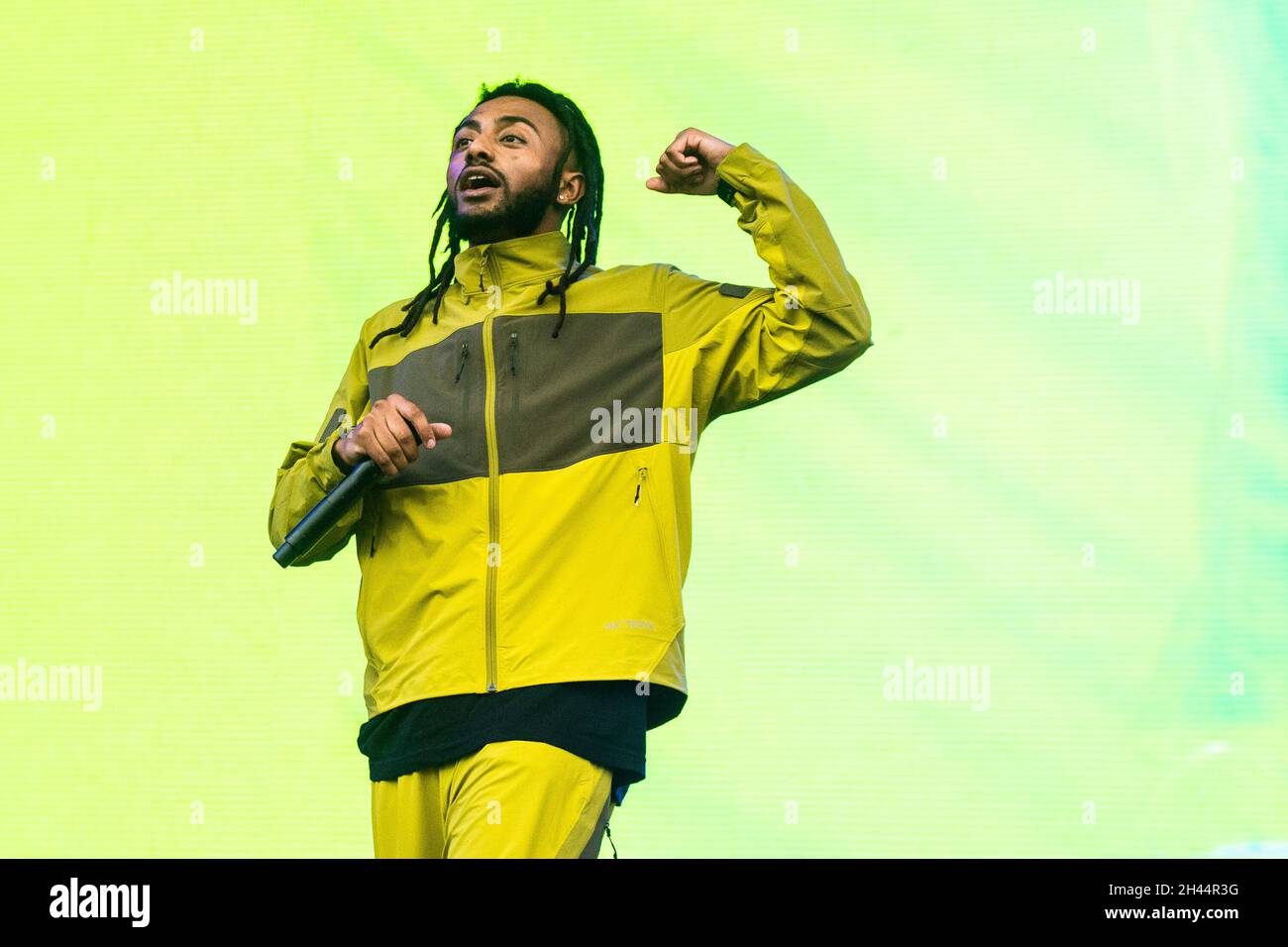 San Francisco, California, USA. 30th Oct, 2021. Amine performs during ...