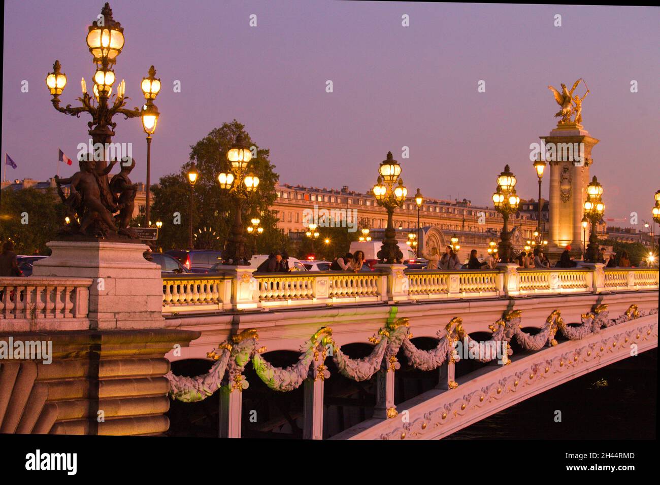France, Paris, Pont Alexandre III, bridge Stock Photo - Alamy