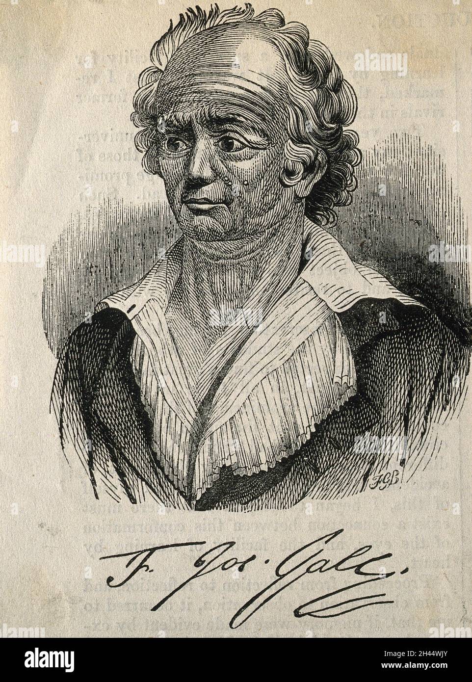 Franz joseph gall skull hi-res stock photography and images - Alamy