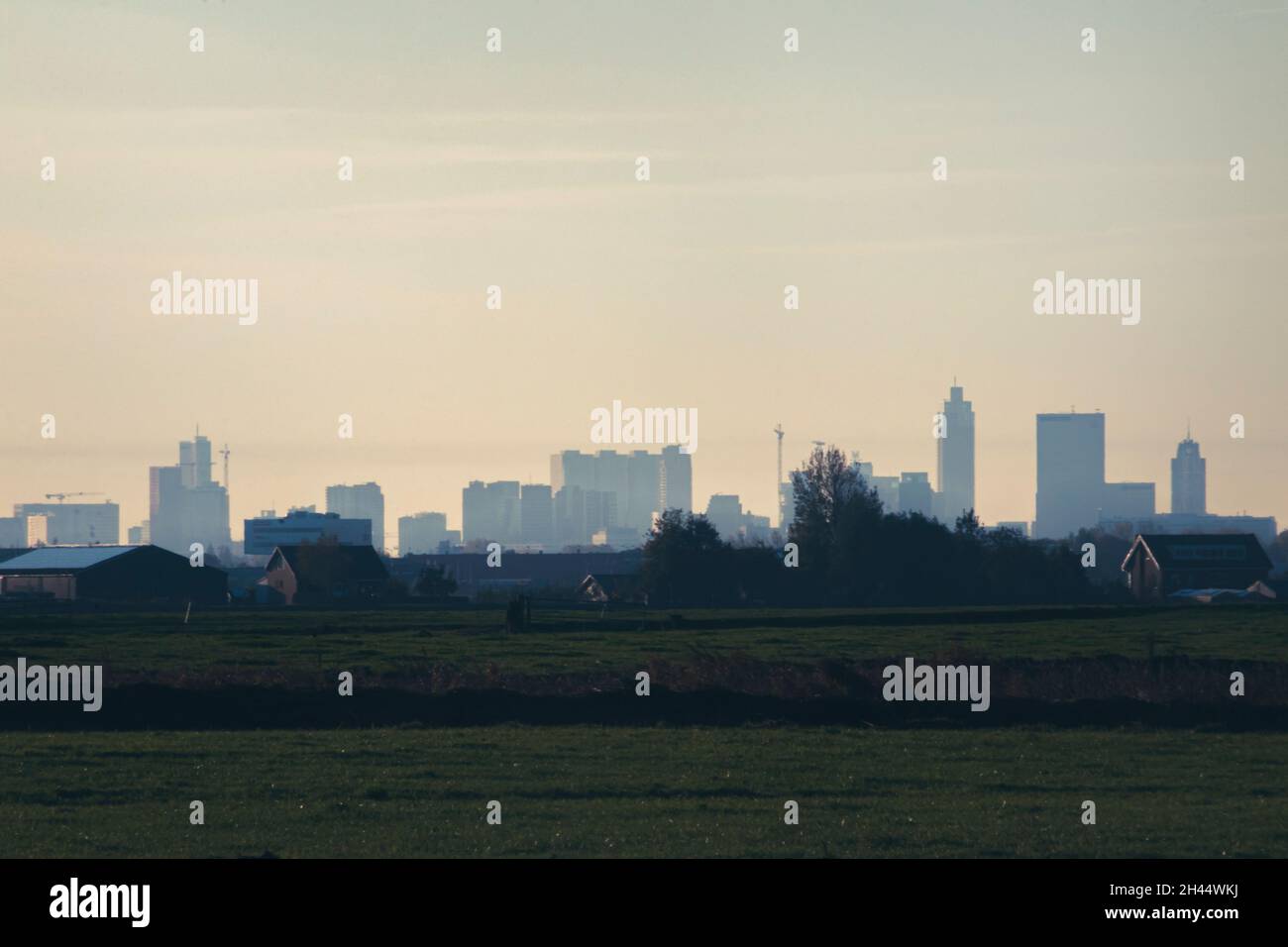 Rotterdam Skyline 2021 with "De Zalmhaven" Tower Stock Photo - Alamy