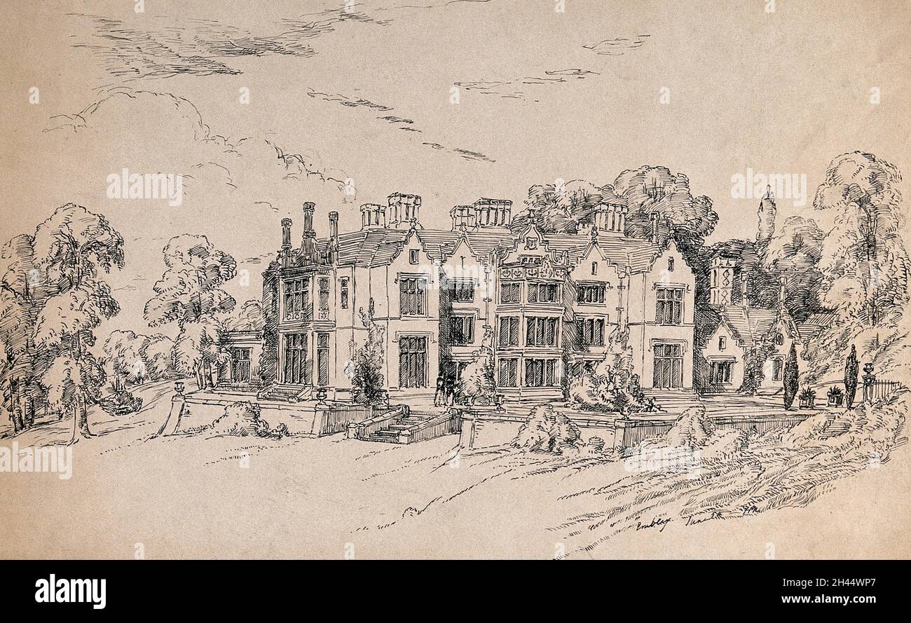 Embley Park, Hampshire, home of Florence Nightingale's family ...