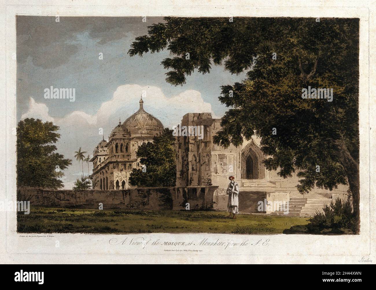 Mausoleum of Makhdam Shah Daulat from the south east, Maner, Bihar ...
