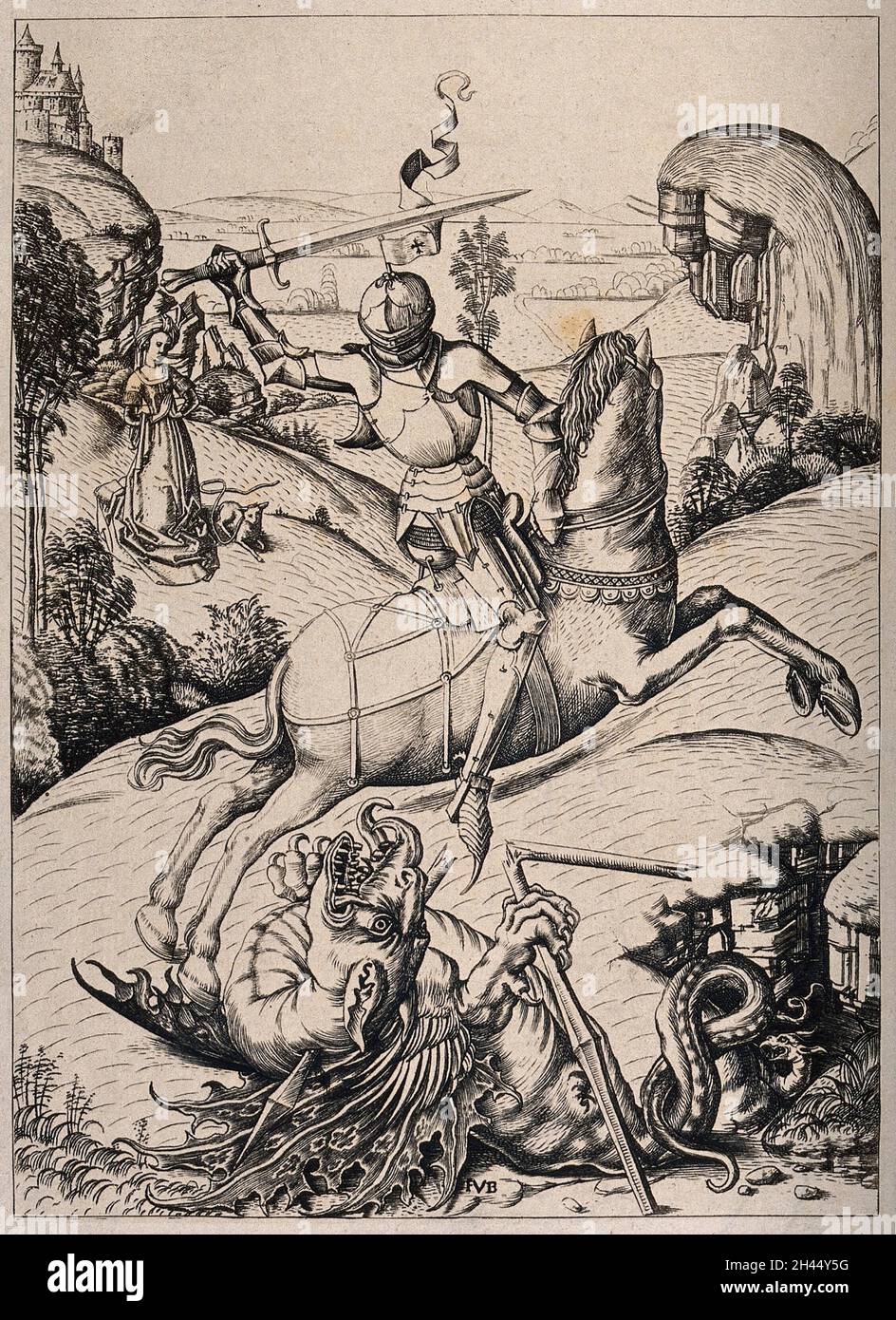 Figure of saint george hi-res stock photography and images - Alamy