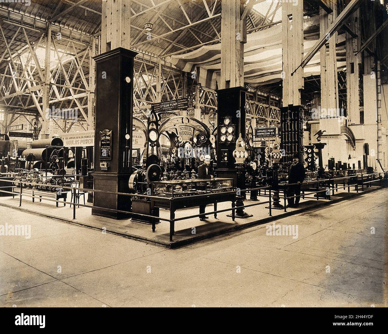 The 1904 World's Fair, St. Louis, Missouri: the Palace of Machinery ...