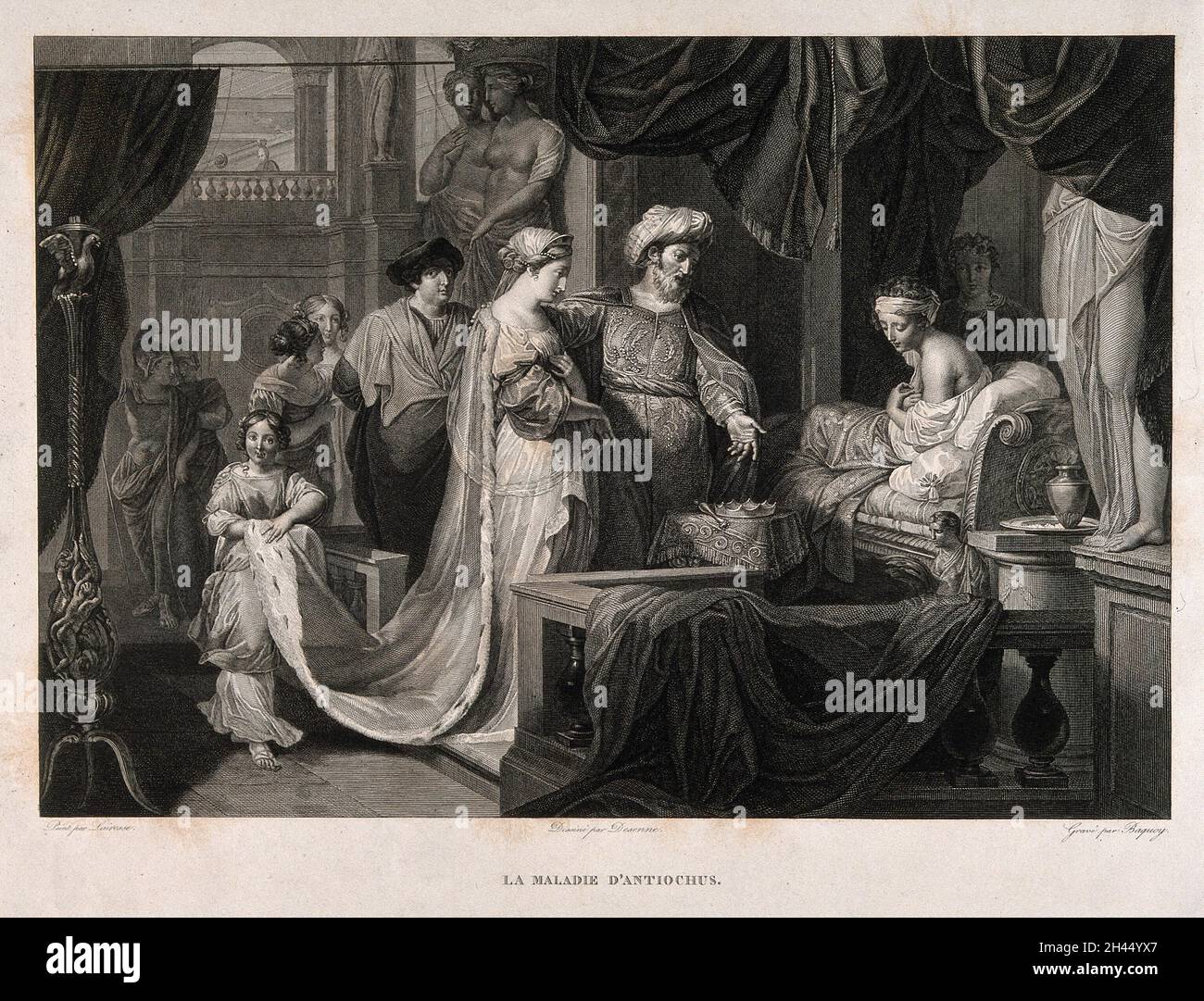 Erasistratus, a physician, realising that the illness of Antiochus's ...