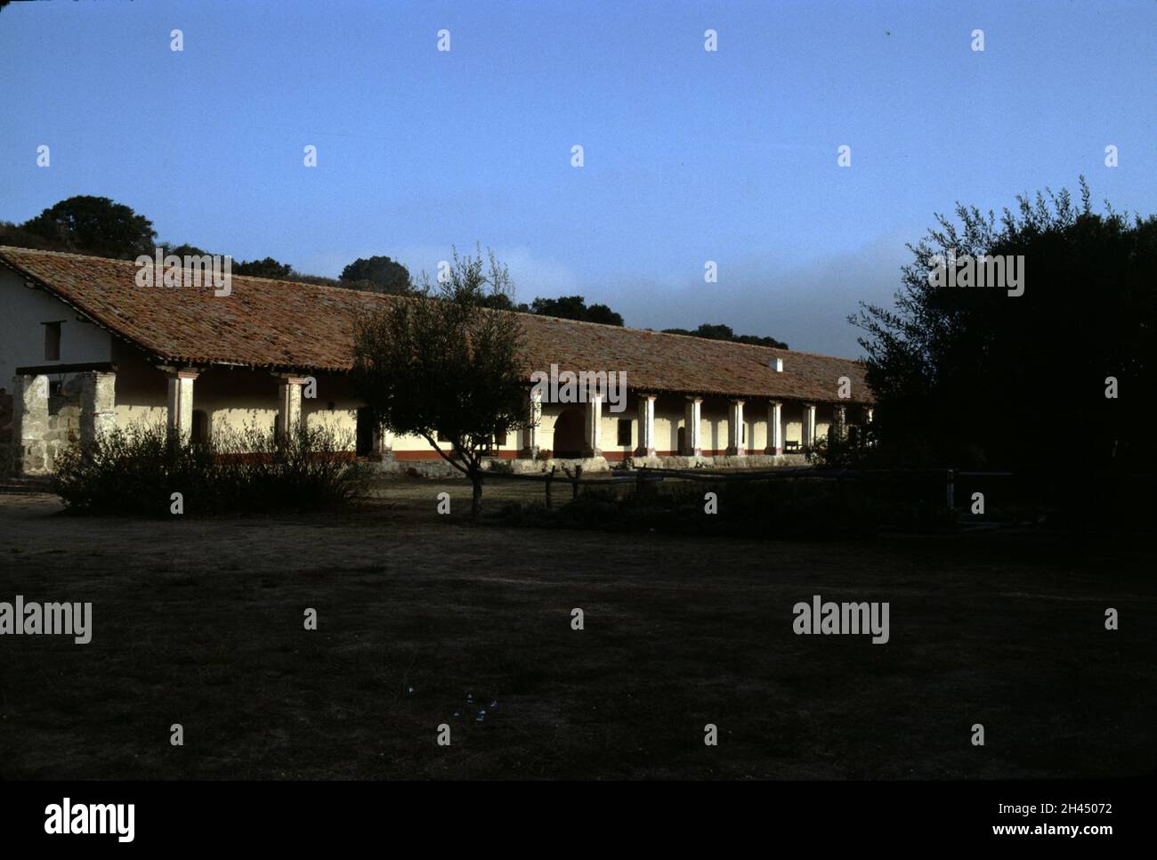 Lompoc, CA. U.S.A. Images circa 1985. Mission La Purísima Concepción ...