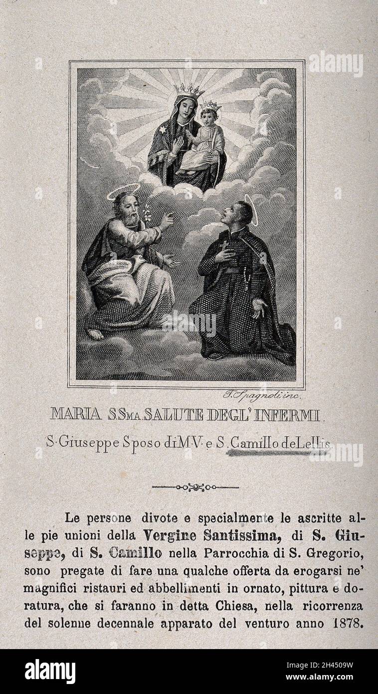 Saint Mary (the Blessed Virgin) and the Christ Child with Saint ...