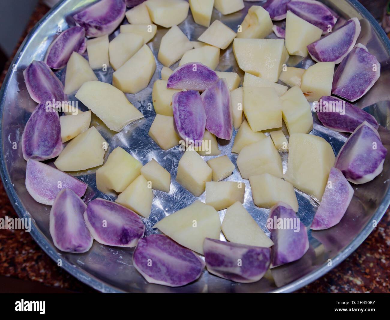 Array of potato colors Stock Photo - Alamy