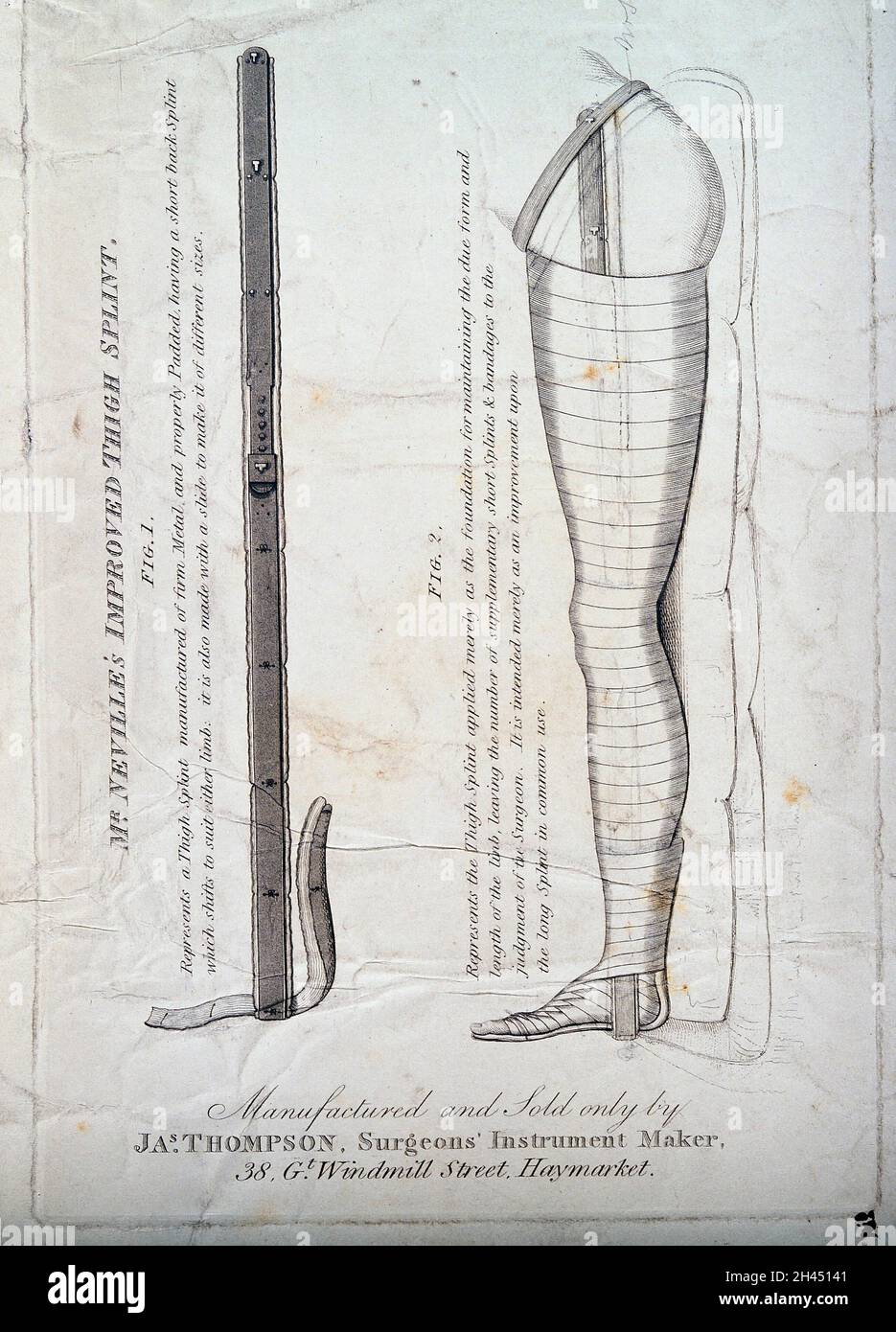 Splint etching hi-res stock photography and images - Alamy