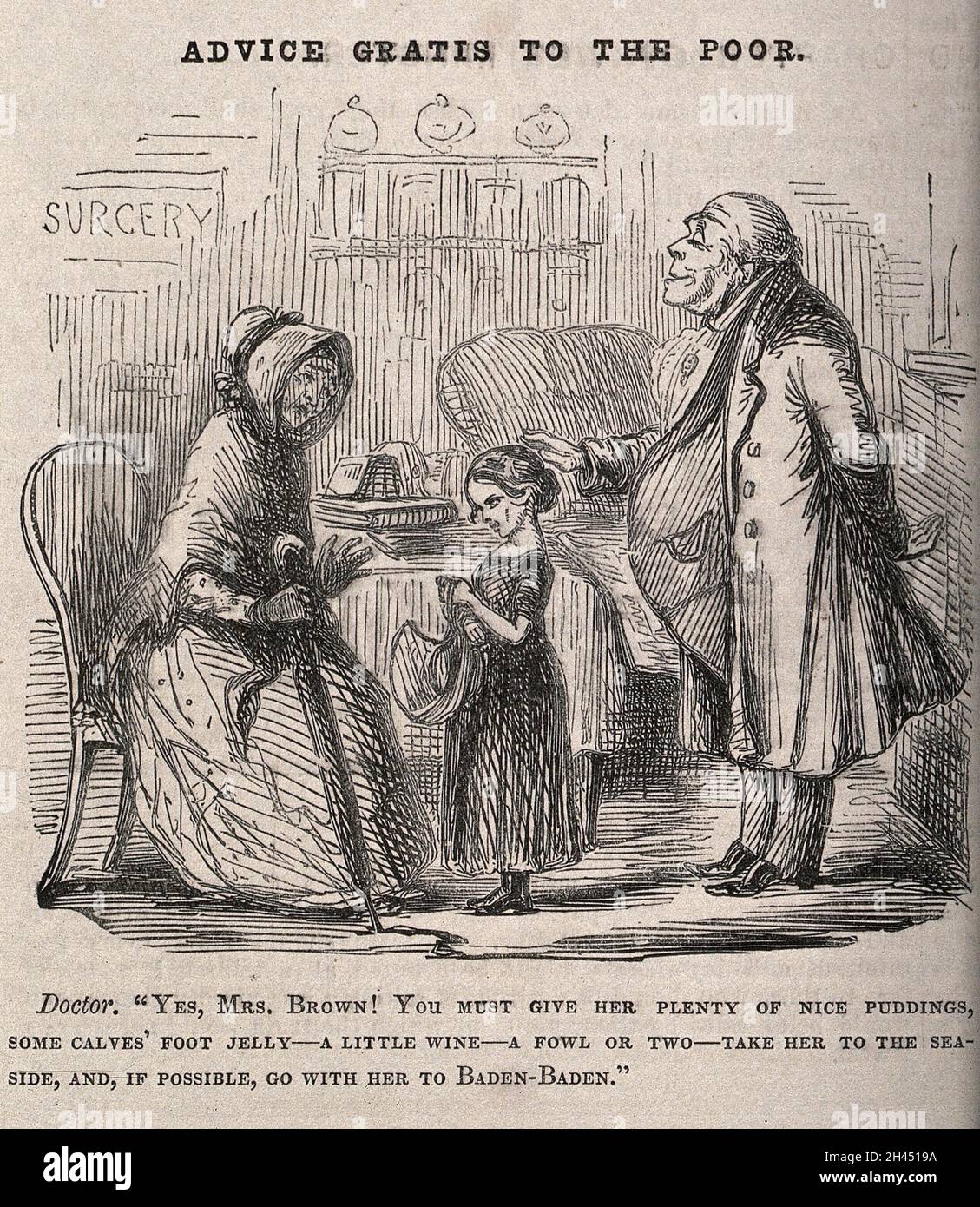 Victorian doctor poor hi-res stock photography and images - Alamy