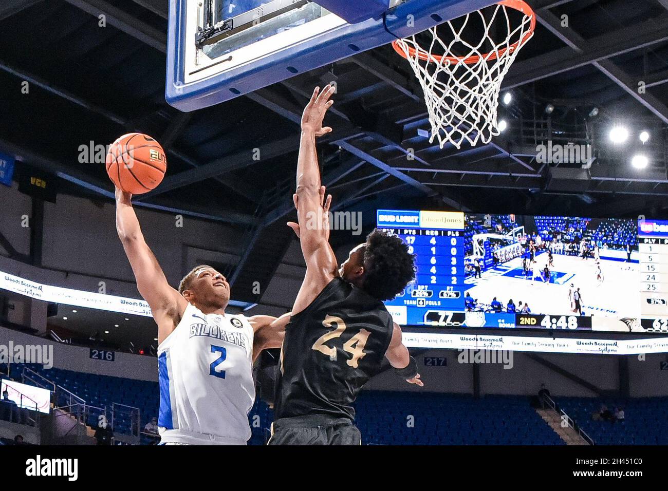 Oct 31, 2021: Saint Louis Billikens guard Markhi Strickland (2) goes ...