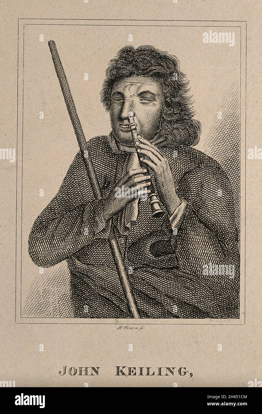 John Keiling, known as Blind Jack, played the flageolet through his ...