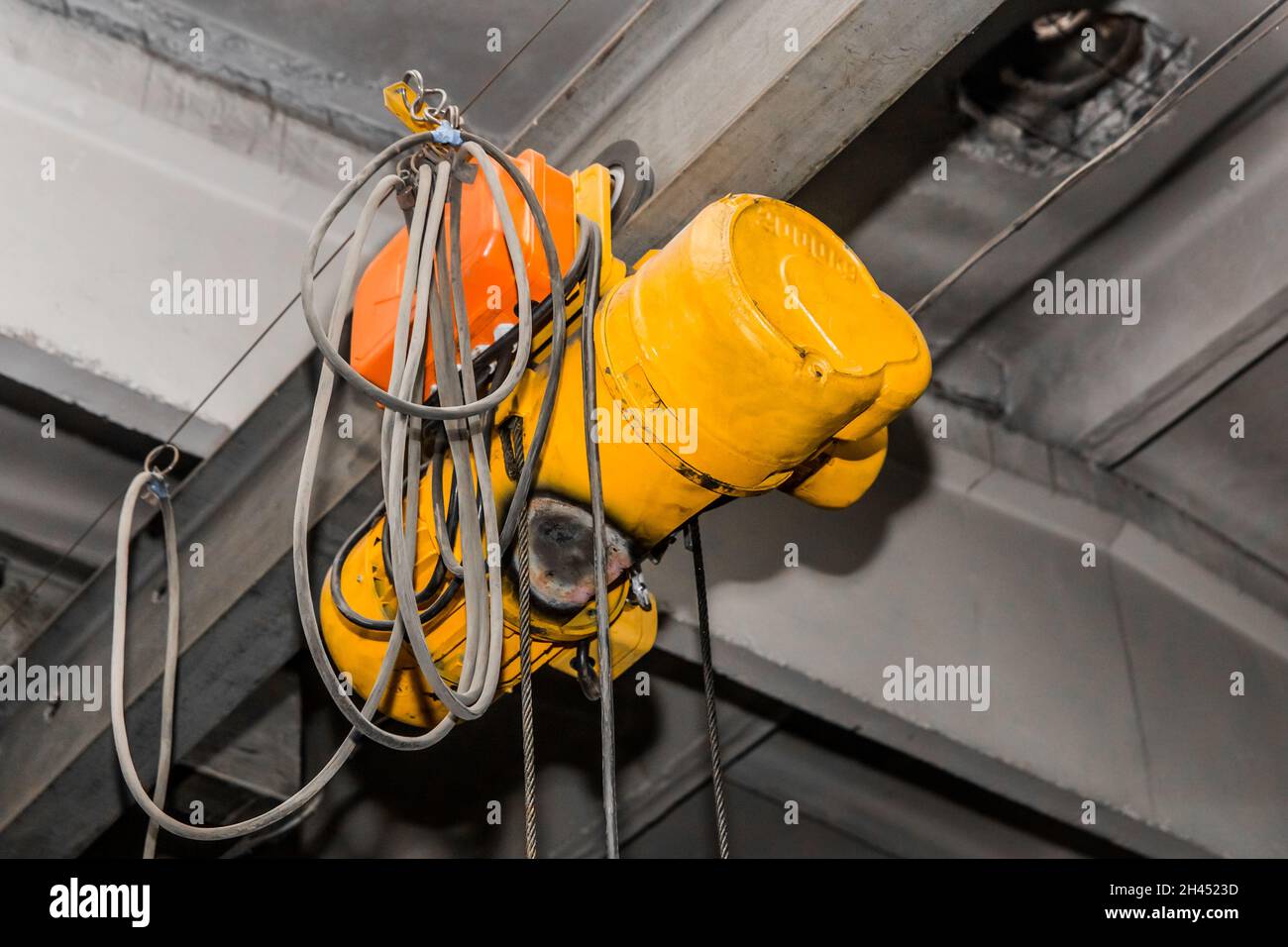 Electric winch hoist lifting mechanism industrial telfer and equipment ...