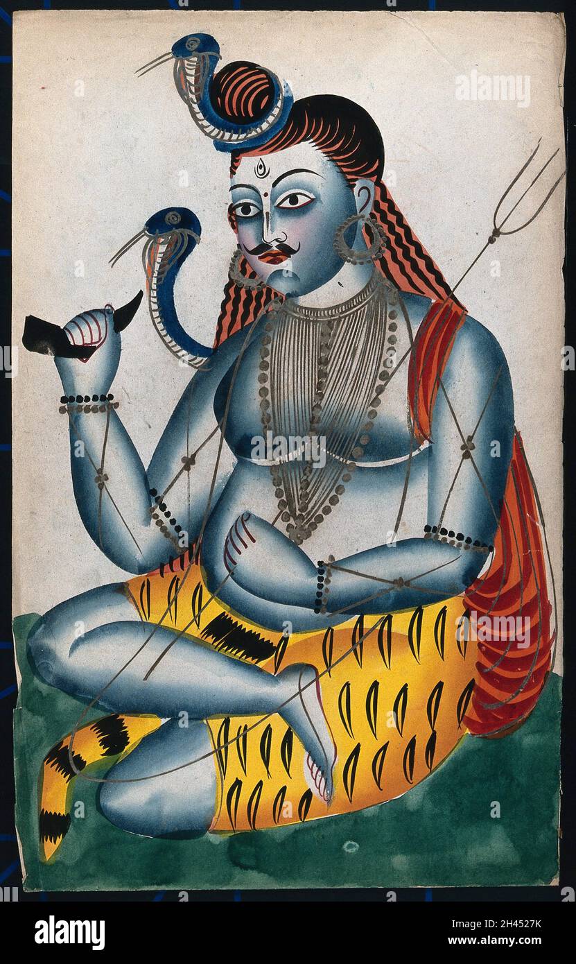 Hindu attributes and symbols hi-res stock photography and images - Alamy