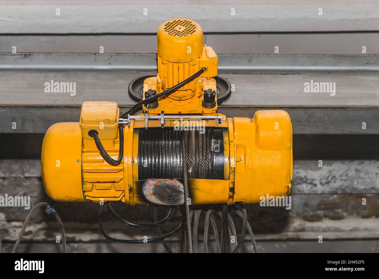 Electric winch hoist lifting mechanism industrial telfer and equipment ...