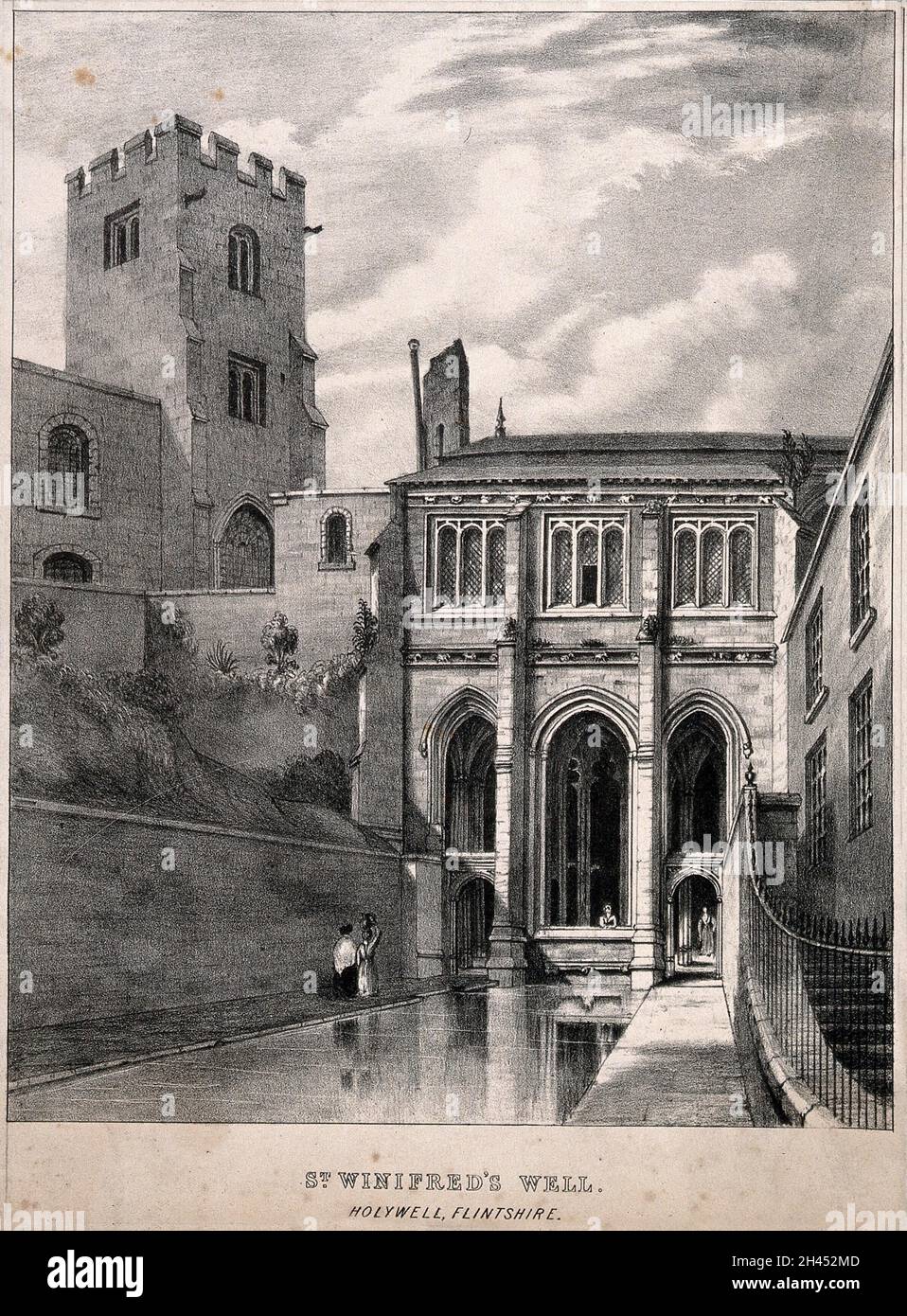 St winifreds well hi-res stock photography and images - Alamy