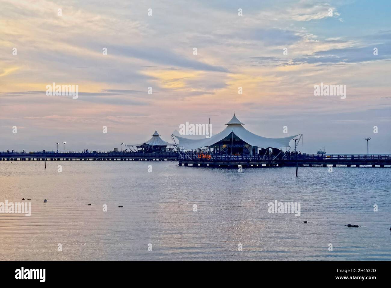Pantai Ancol Beach, Jakarta, Indonesia Stock Photo - Alamy