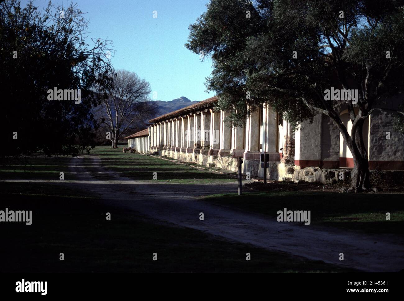 Lompoc, CA. U.S.A. Images circa 1985. Mission La Purísima Concepción ...