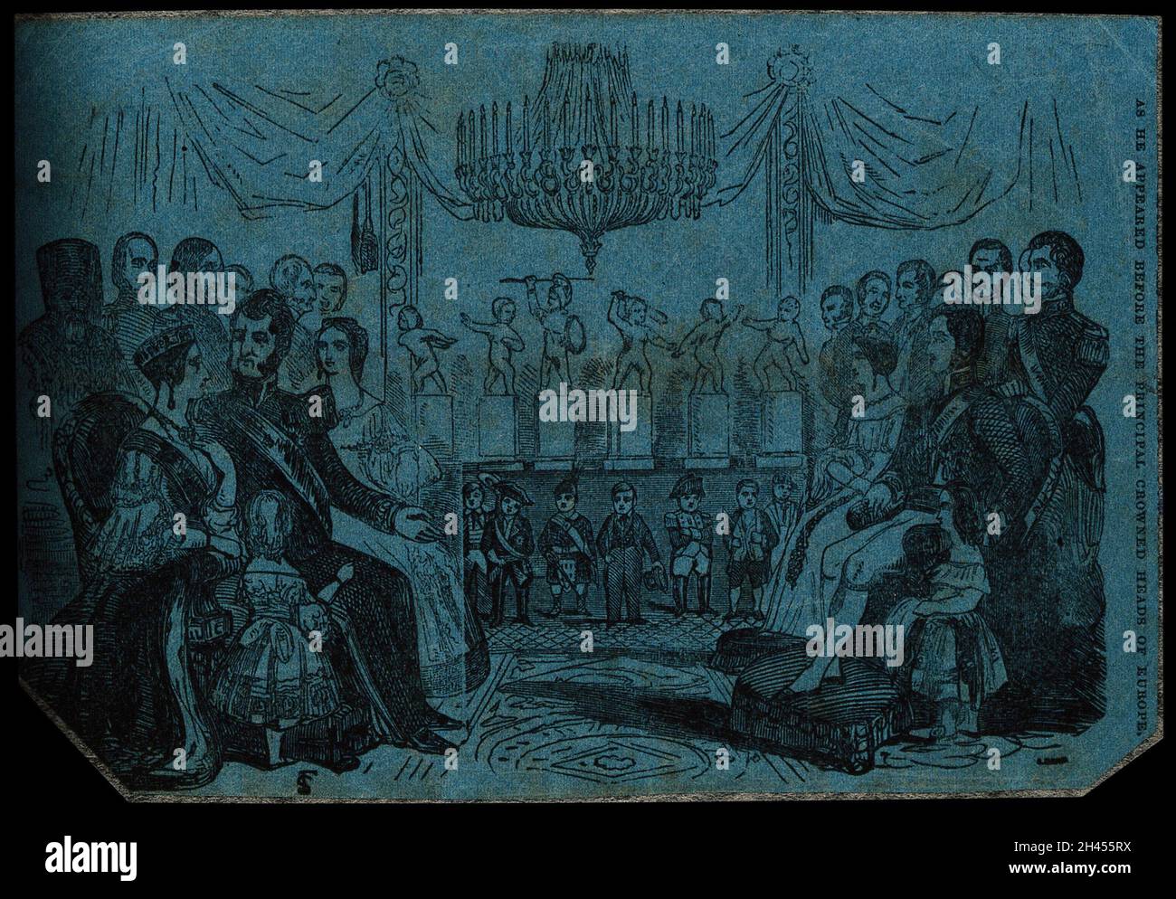 Charles S. Stratton, a dwarf known as General Tom Thumb, before Europe ...