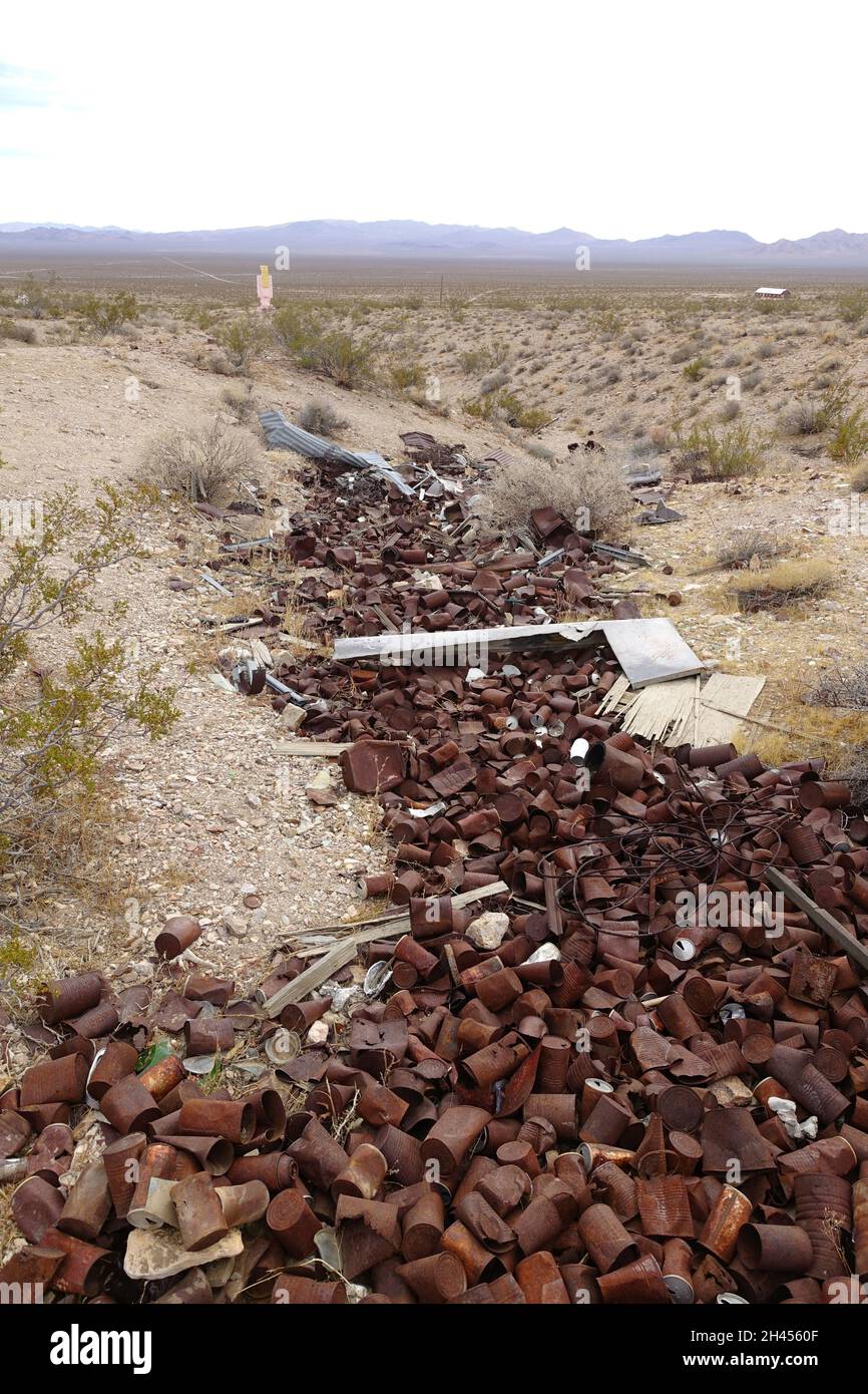 Ryolite Nevada was once a bustling gold town Stock Photo - Alamy