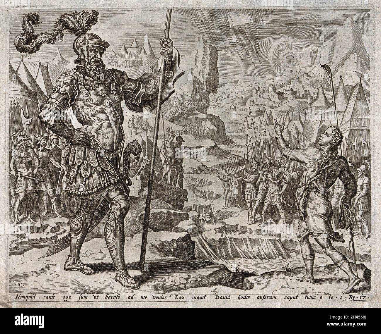 Goliath in armour hi-res stock photography and images - Alamy