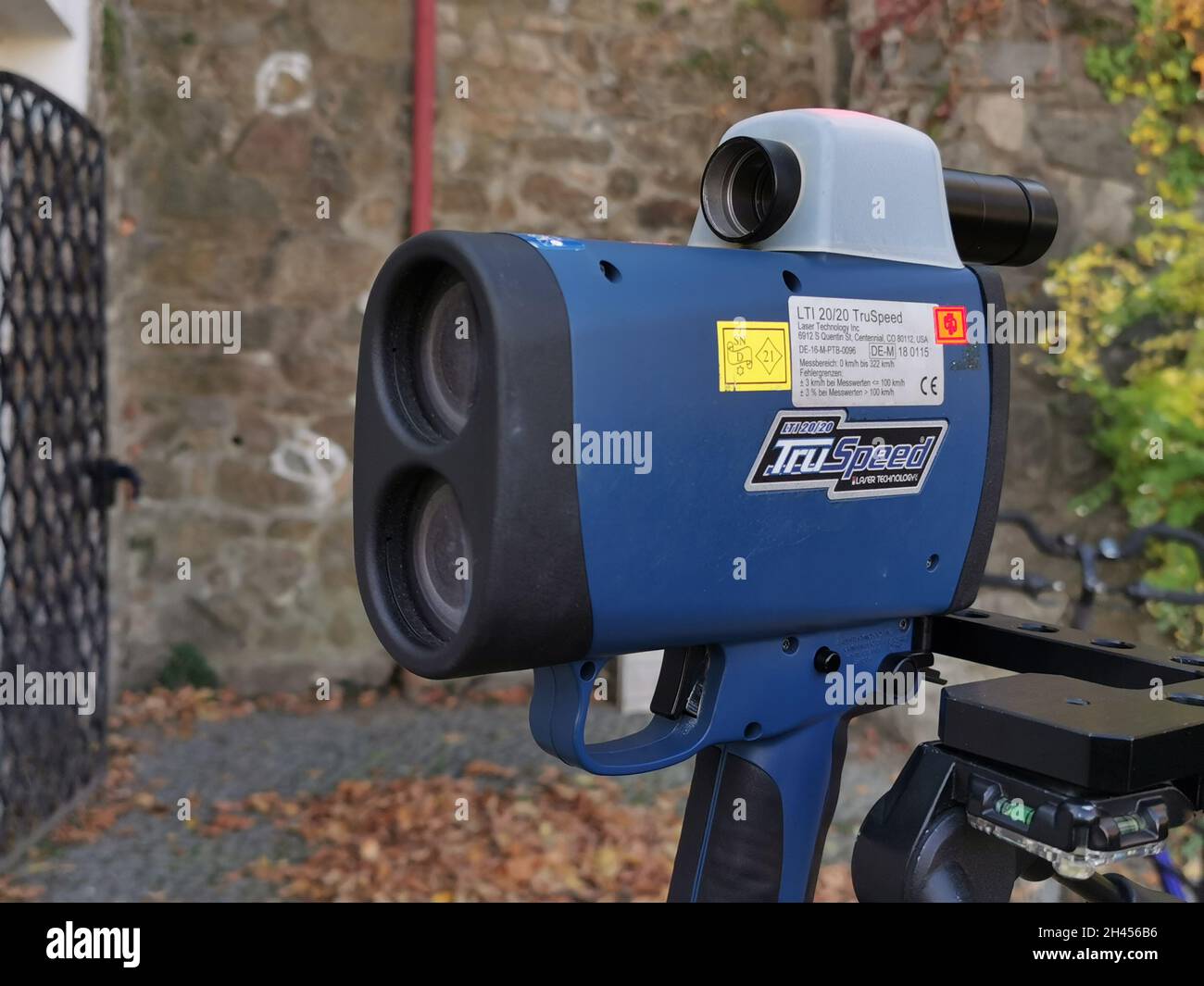 Das Lasermessgerät LTI 20.20 truspeed ist eine mobile Laserpistole der ...