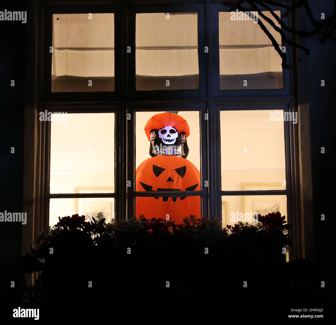 Halloween decorations london hi-res stock photography and images - Alamy