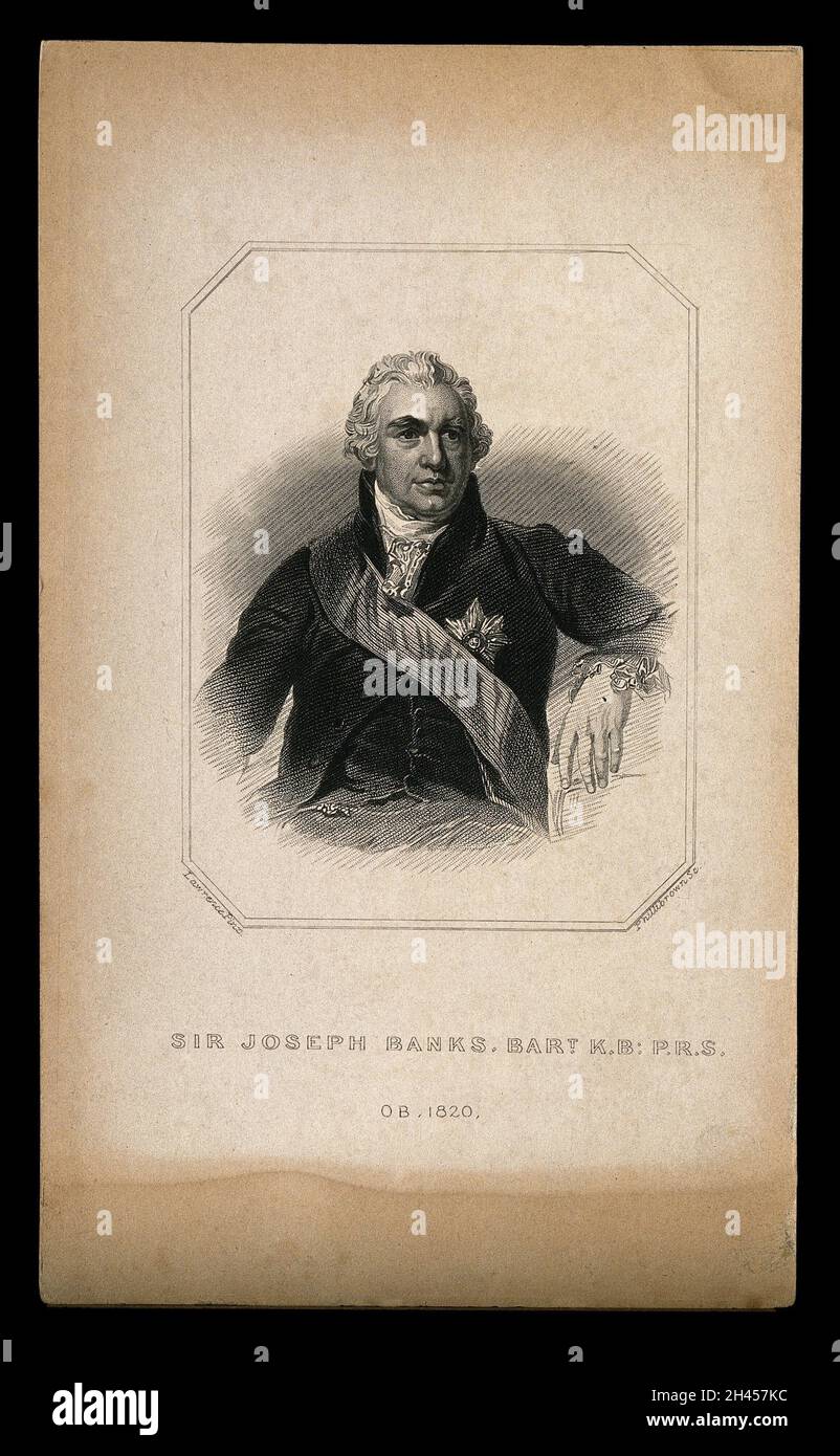 Sir joseph banks study hi-res stock photography and images - Alamy