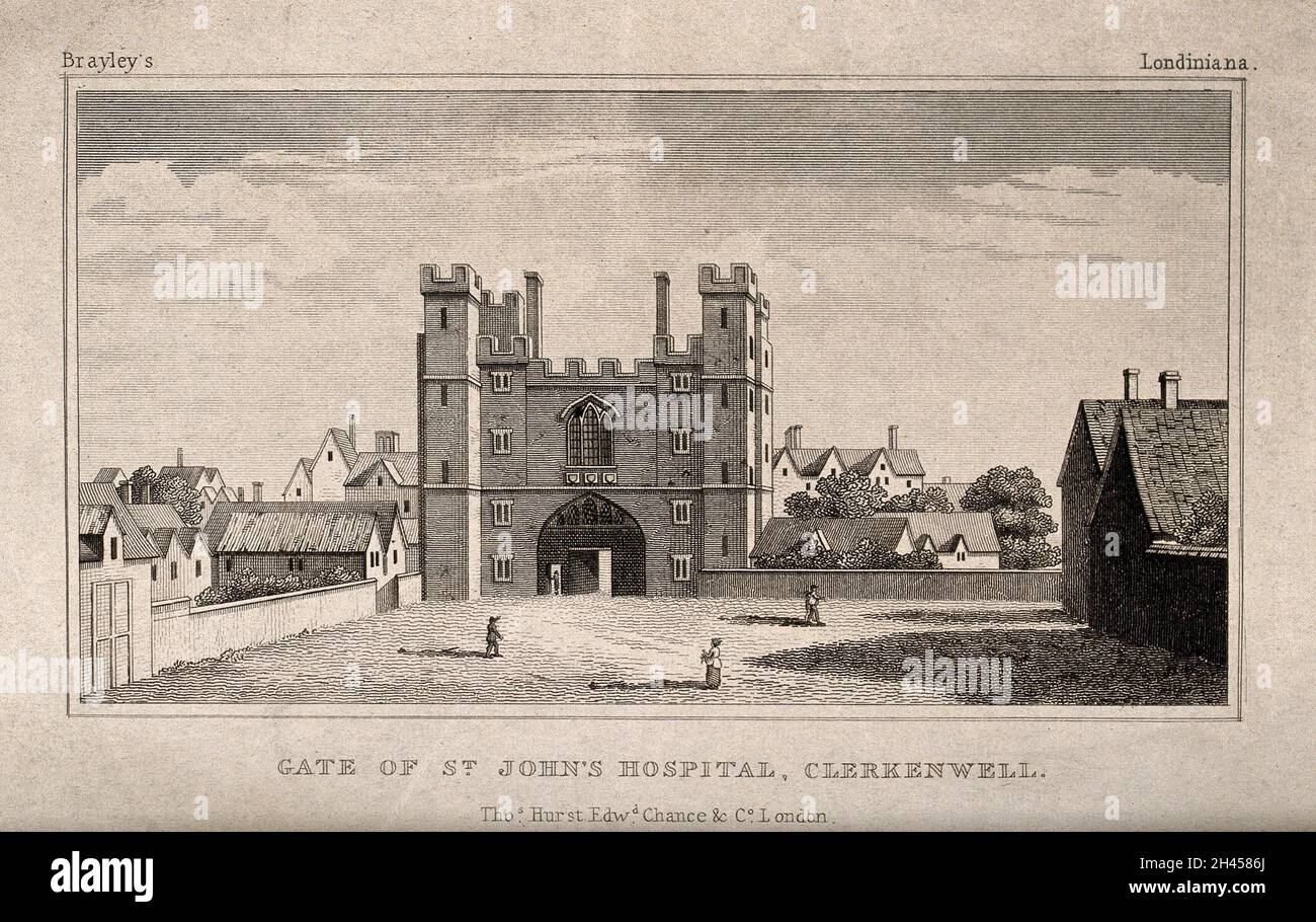 Gate of the Hospital of the Knights of St. John of Jerusalem ...