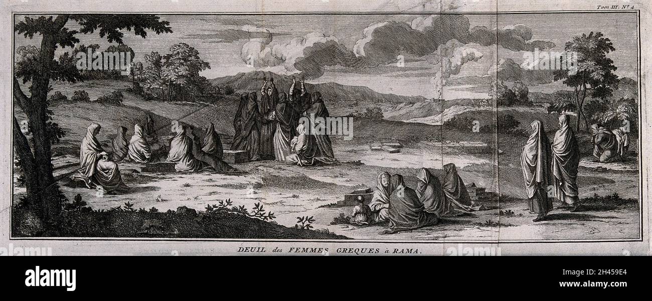 Lamenting women hi-res stock photography and images - Alamy