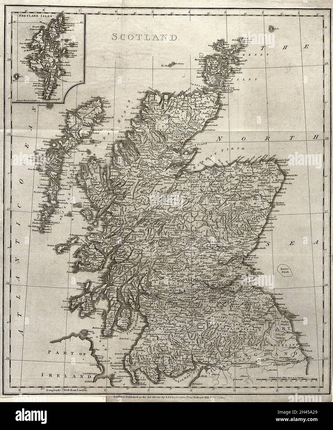 Scotland 1800s engraving hi-res stock photography and images - Alamy