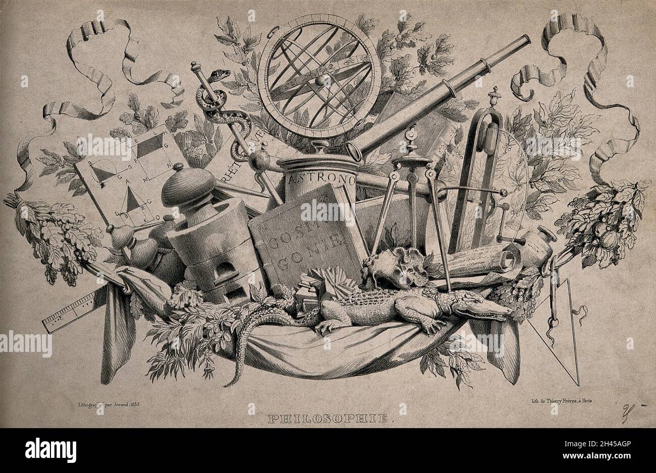 Scientific instruments and attributes of philosophy: gyroscopes ...