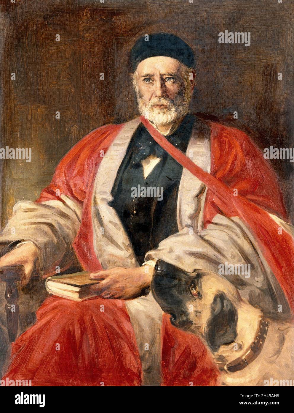 George Y. Heath. Oil painting by C.K. Robertson Stock Photo - Alamy