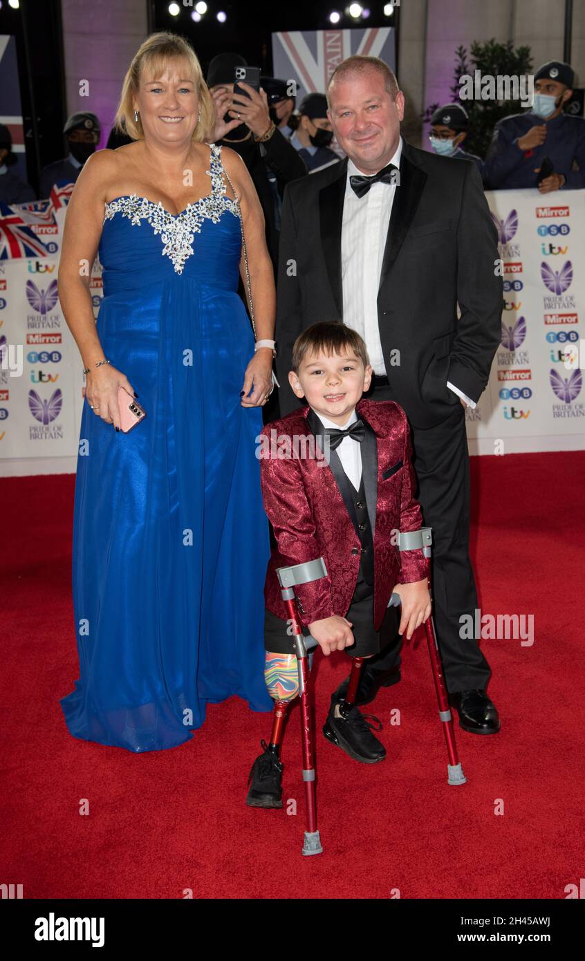 LONDON - ENGLAND 30 OCT: Tony Hudgell, Mark Hudgell, Paula Hudgell ...