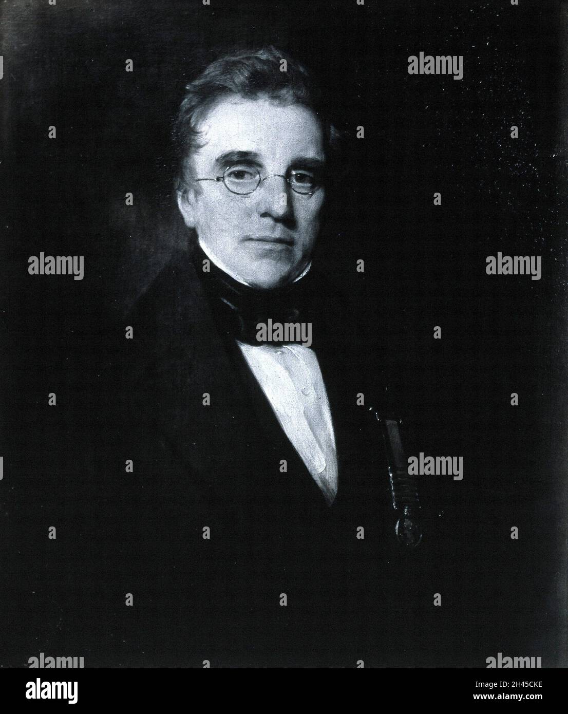 David MacLagan. Photograph after a painting presented 1856 Stock Photo ...