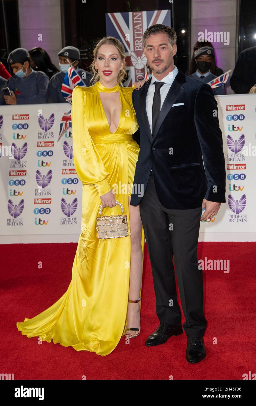 LONDON - ENGLAND 30 OCT: Katherine Ryan and Bobby Kootstra attend the ...