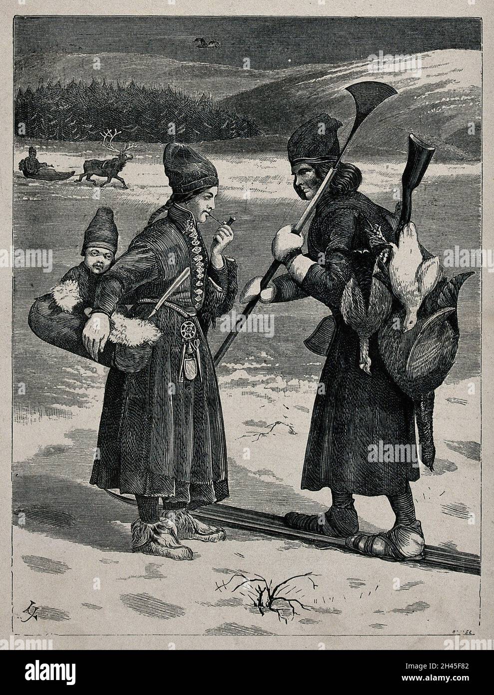 Sami woman hi-res stock photography and images - Alamy