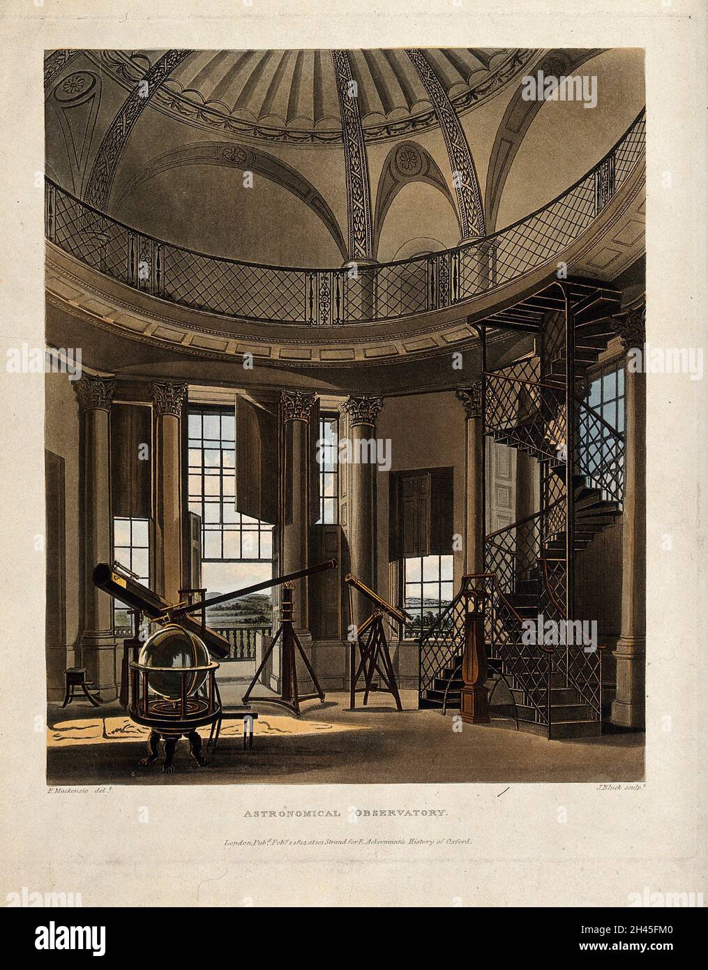 Interior of the radcliffe observatory hi-res stock photography and ...